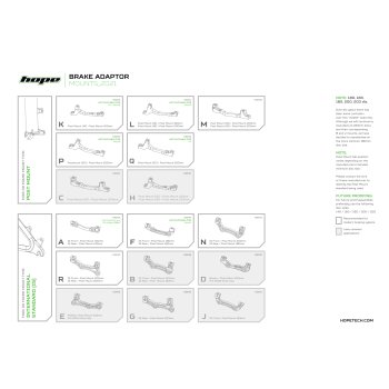 Hope Adaptor A IS to PM +0mm | BIKE24