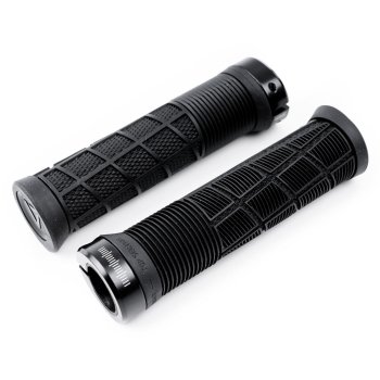 ACID DISRUPT SLIM Lock-On Handlebar Grips - black | BIKE24