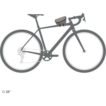 ORTLIEB Fuel-Pack Top Tube Pack - 1L - dark sand | BIKE24