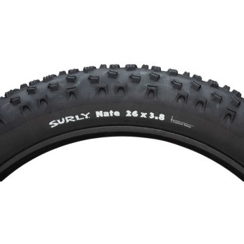 Surly Nate Fatbike Tubeless Ready Folding Tire - 60 TPI - 26x3.8 Inches ...