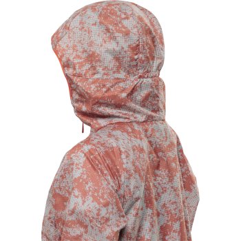 Jack Wolfskin Prelight Wind Jacket Women - GRID CAMO digital orange ...
