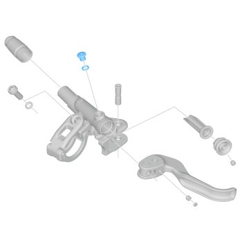 Shimano Bleed Screw for XTR Brake Lever - Y8WC98010 | BIKE24