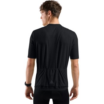 Odlo Essentials Half-Zip Cycling Jersey Men - black | BIKE24
