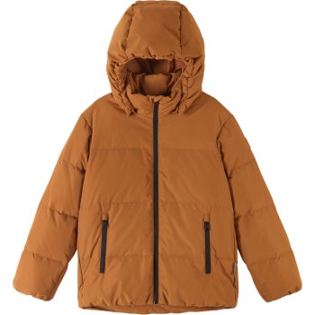 Reima Paimio Down Jacket Junior - peanut brown 11A0 | BIKE24