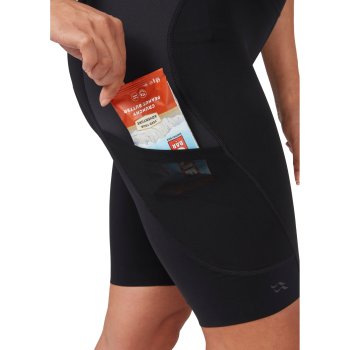 Rab Cinder Cargo Bib Shorts Women - black | BIKE24