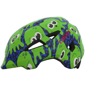 Giro Scamp II Helmet Kids - matte midnight/bright green inked | BIKE24