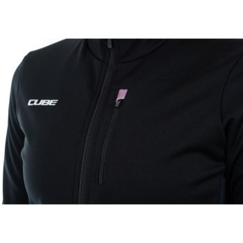 CUBE BLACKLINE Softshell-Jas Dames - zwart | BIKE24