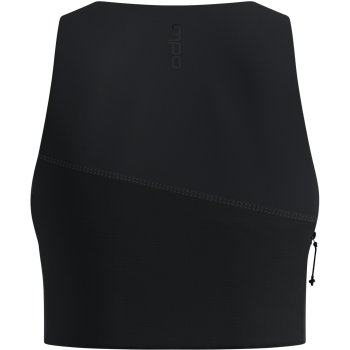 Odlo X-Alp Cargo Tank Crop Camiseta de trail running para mujer - black ...