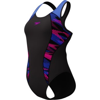 Speedo Placement Laneback Swimsuit Women - zoom boom placement/speedo ...