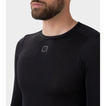 Alé Grid Hemd met Lange Mouwen Heren - zwart | BIKE24