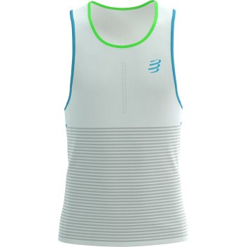 Compressport Pro Racing Singlet Men - star white | BIKE24