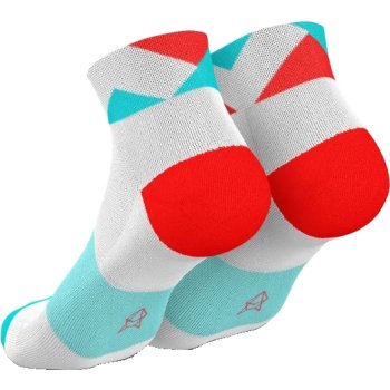 INCYLENCE Running Peaks Short Socks - Cyan Inferno | BIKE24