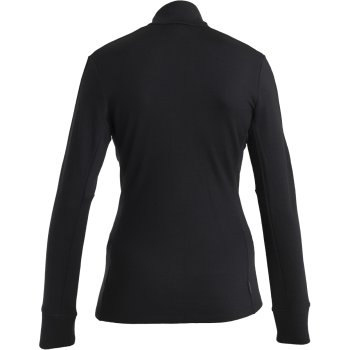 Icebreaker Merino 260 Quantum IV Long Sleeve Zip Jacket Women - Black | BIKE24