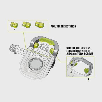 magped ROAD2 Magnetpedale - xCarbon | Titan-Achse - 200N | BIKE24