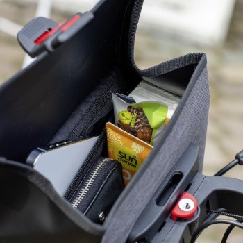 KLICKfix Baggy Mini Waterproof 0270MW Handlebar Bag - 2L - grey | BIKE24