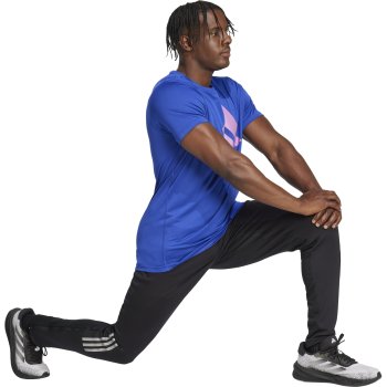 adidas Run It Tee Men - semi lucid blue IW8423 | BIKE24