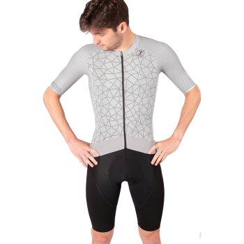 Bioracer Speedwear Graphene Fietsshirt Heren - grijs | BIKE24