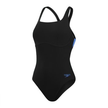 Speedo Costume Intero con Reggiseno Incorporato Donna - Flex Band ...