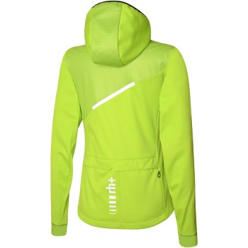 rh+ Chaqueta Softshell Mujer - Hooded - Acid Lime | BIKE24