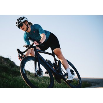 Castelli Maillot de Manga Corta Mujer - Aero Pro - violet mist 534 | BIKE24