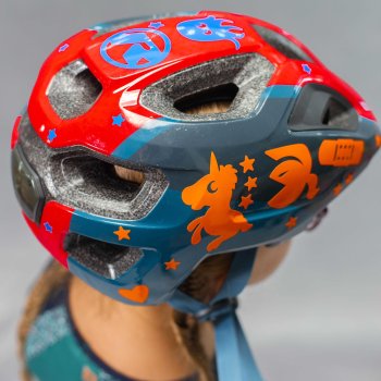 rie:sel design re:flex kids - Reflective Frame Sticker Set - charm orange