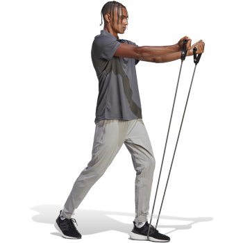 adidas Train Essentials Polo Shirt Men - grey five/black IB1066 | BIKE24