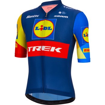 Santini Team Lidl-Trek 2024 Kurzarmtrikot Herren RE94475C24LT - print | BIKE24