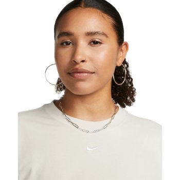 Nike Sportswear Essential Tee Women - lite orewood brown/white FD4149-104