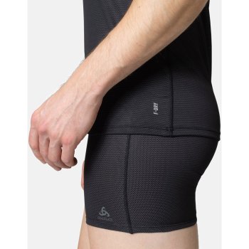 Odlo Active Everyday V-Neck Base Layer T-Shirt Men - 2-Pack - black ...