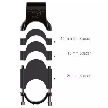 Deda Riser / Spacer Kit for Clip-On Aerobar - PARARISERKIT | for ...