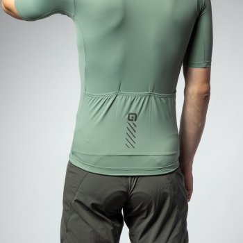 Alé PRAGMA Color Block Off Road Short Sleeve Jersey Men - army green | BIKE24