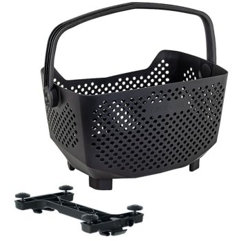 Racktime BASKIT Edge 2.0 Carrier Basket 20L - black | BIKE24