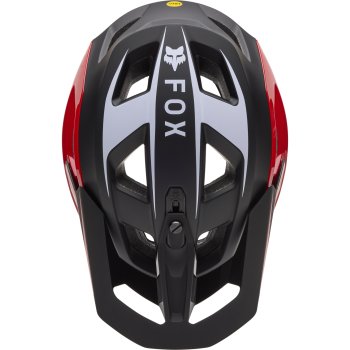 FOX Speedframe Pro MIPS Helm - Defy - fluorescent red | BIKE24