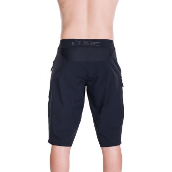 CUBE VERTEX X Actionteam Baggy Shorts Men - black | BIKE24