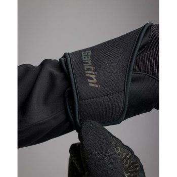Santini Fjord Gloves SP594VEGFIORD - black NE | BIKE24