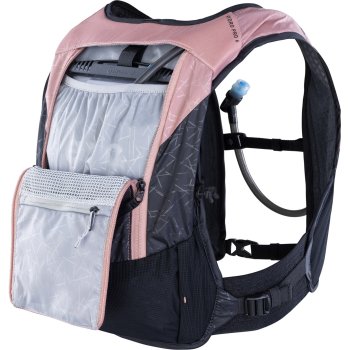 EVOC Hydro Pro 6 Backpack + 1.5L Hydration Bladder - Dusty Pink - Black