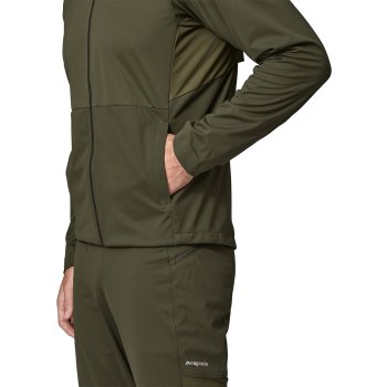 Patagonia Wind Shield Jacket Men - Smolder Blue | BIKE24