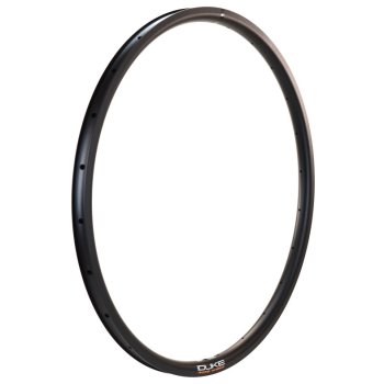 DUKE World Runner X 25 Rim - 28" | Clincher | Disc - 24 Holes | black satin